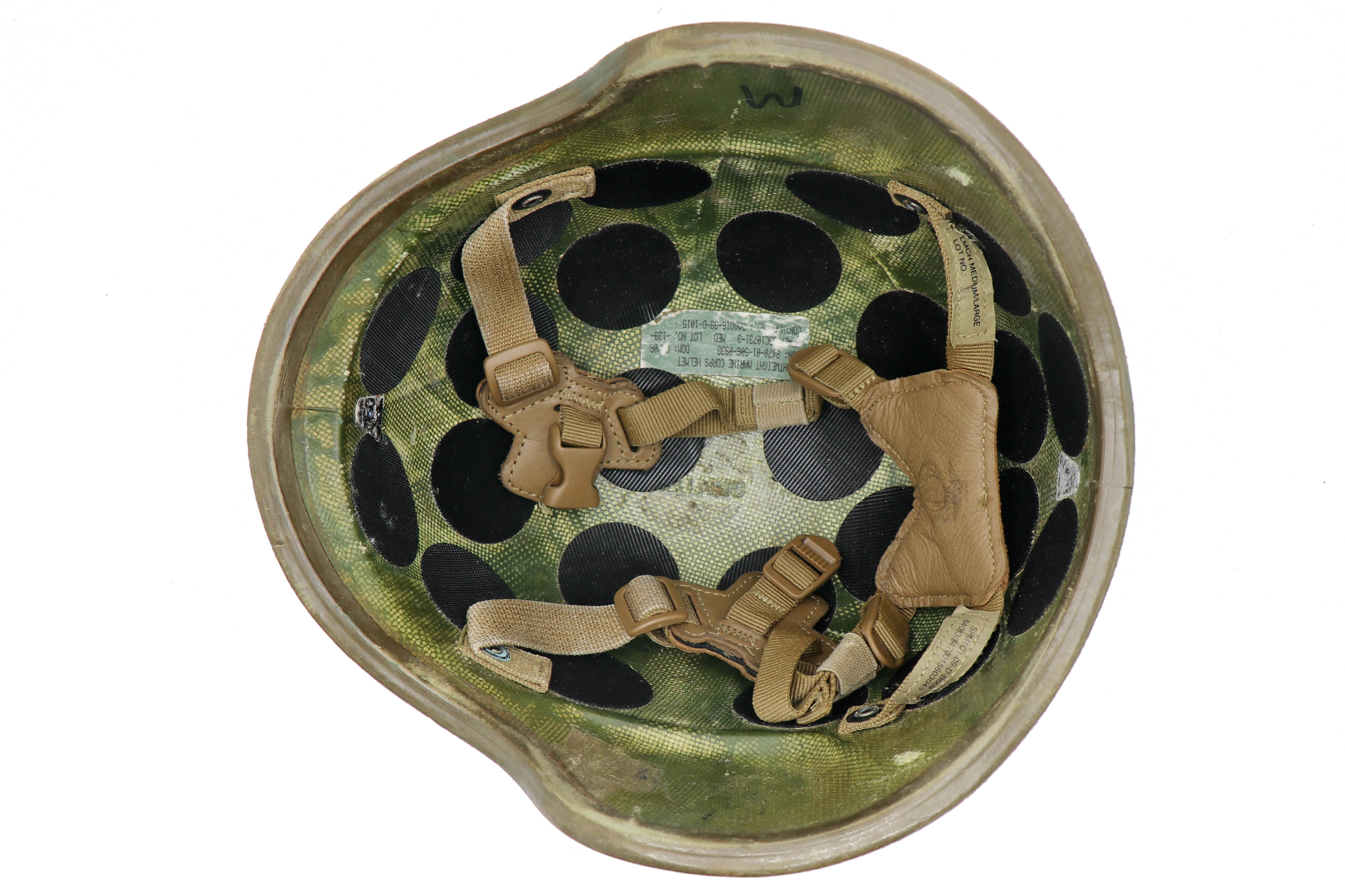 USMC Green Lightweight Helmet Shell – Gear Rack