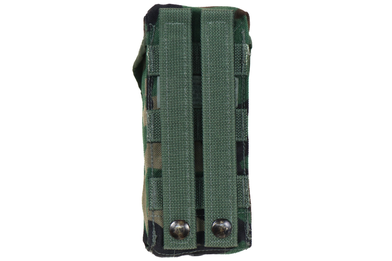 US Military Woodland M81 M16A2 Double Mag Pouch – Gear Rack